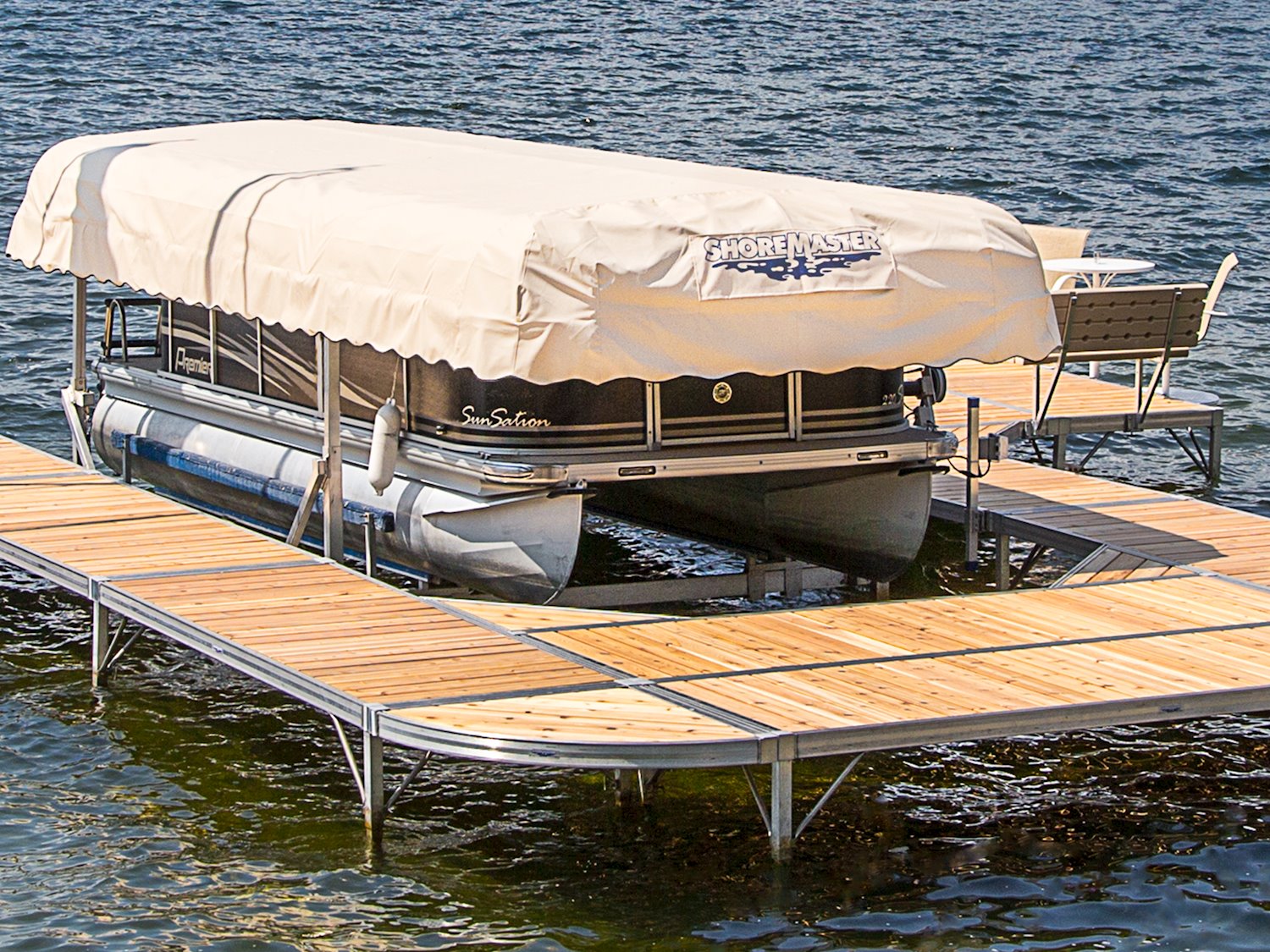 Boat Lift Canopies: Find the Best Boat Lift Canopy System | ShoreMaster