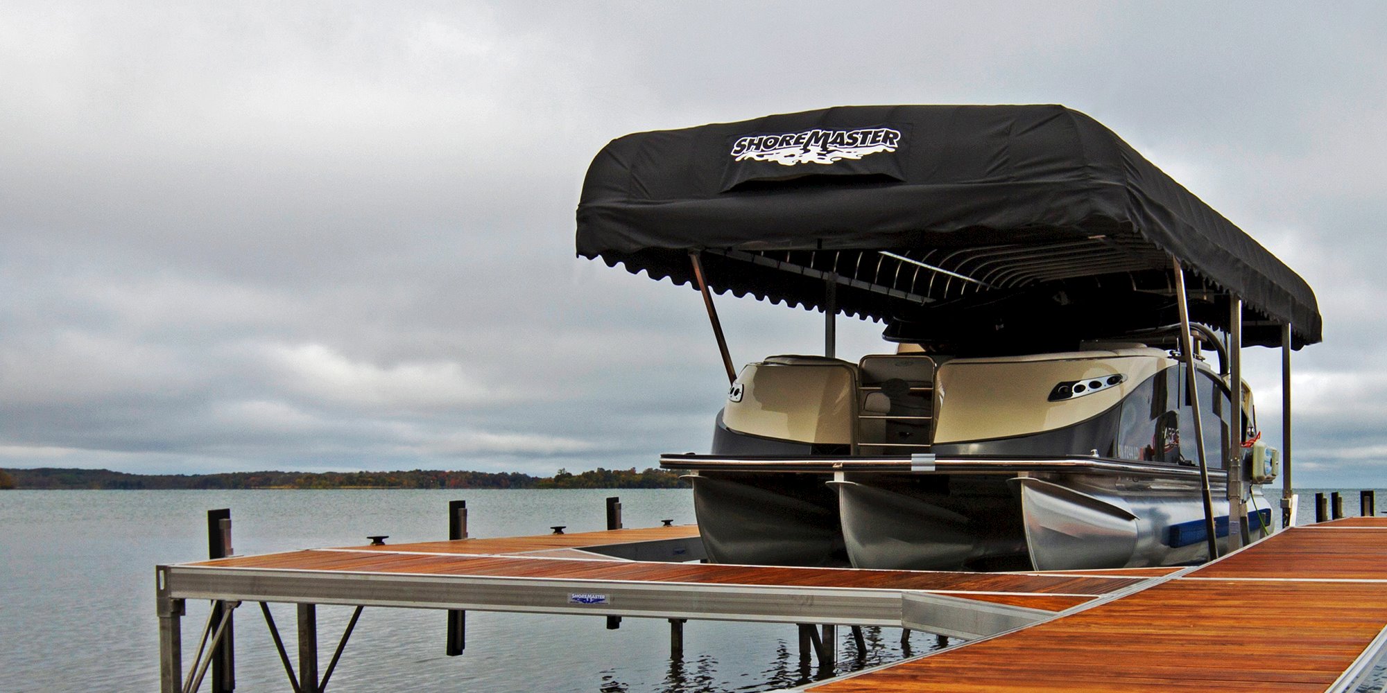 Boat Lift Canopies: Find the Best Boat Lift Canopy System | ShoreMaster