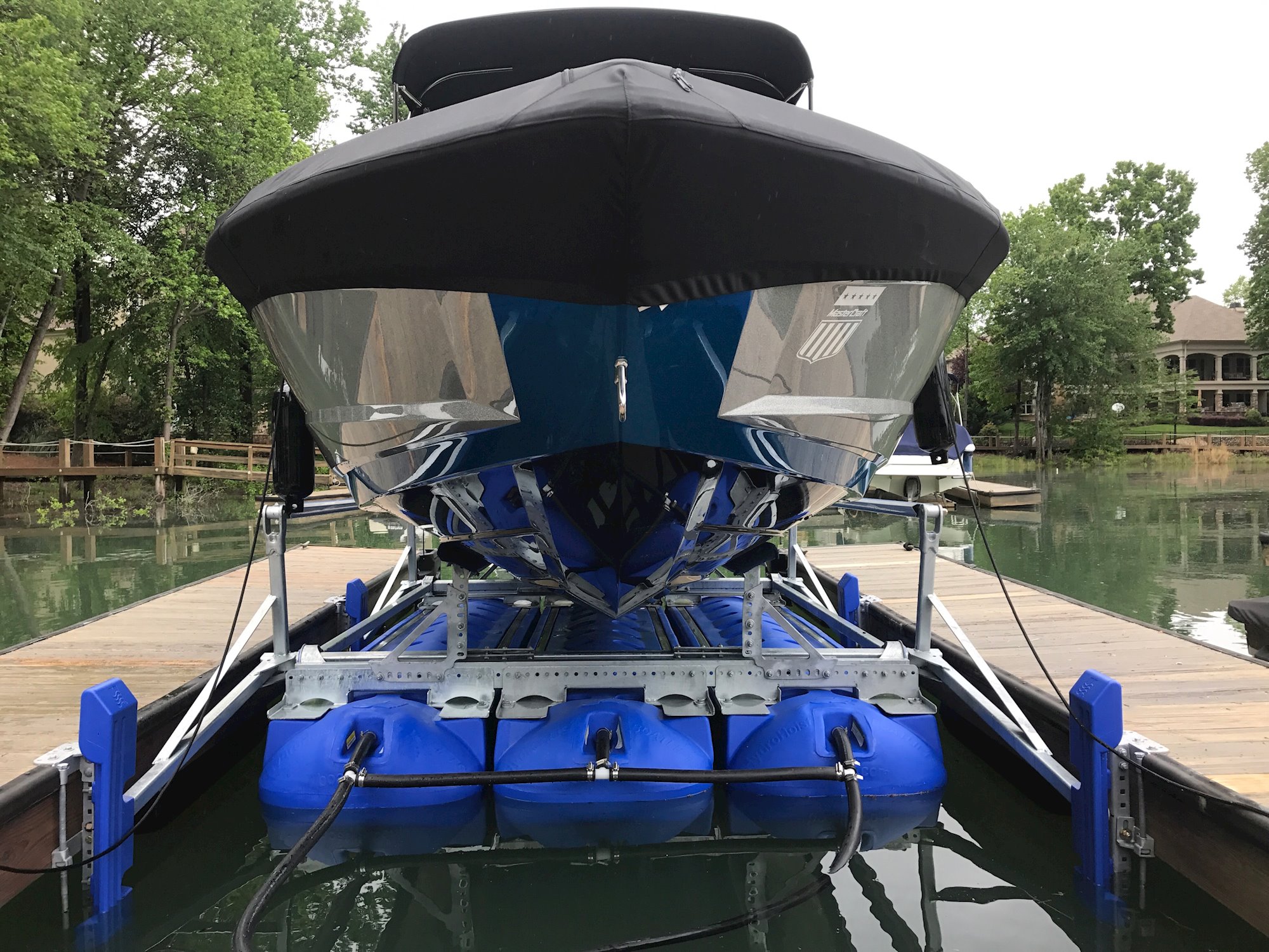 Floating Boat Lift System: Floating Lifts for Boats | ShoreMaster
