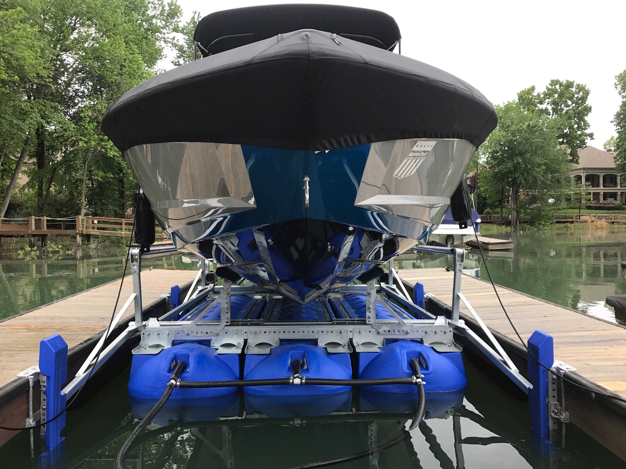 Floating Boat Lift System: Floating Lifts for Boats | ShoreMaster