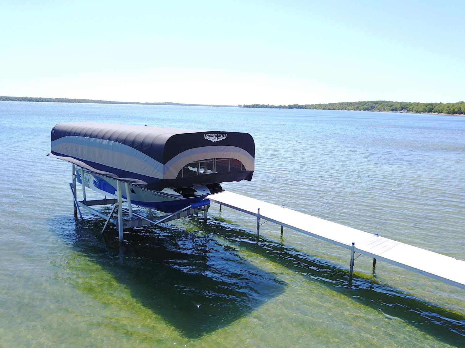 Boat Lift Canopies: Find the Best Boat Lift Canopy System | ShoreMaster